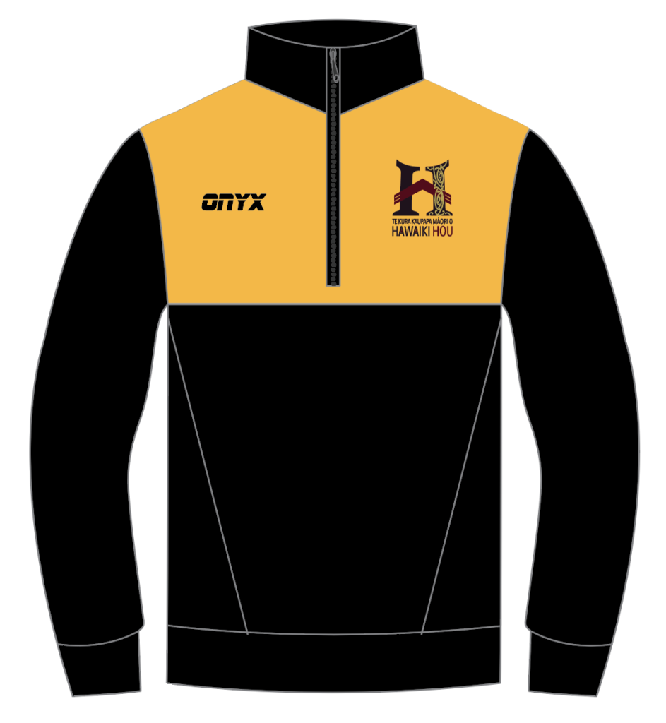 Hawaiki Hou Qtr Zip Jacket - Onyx Sports